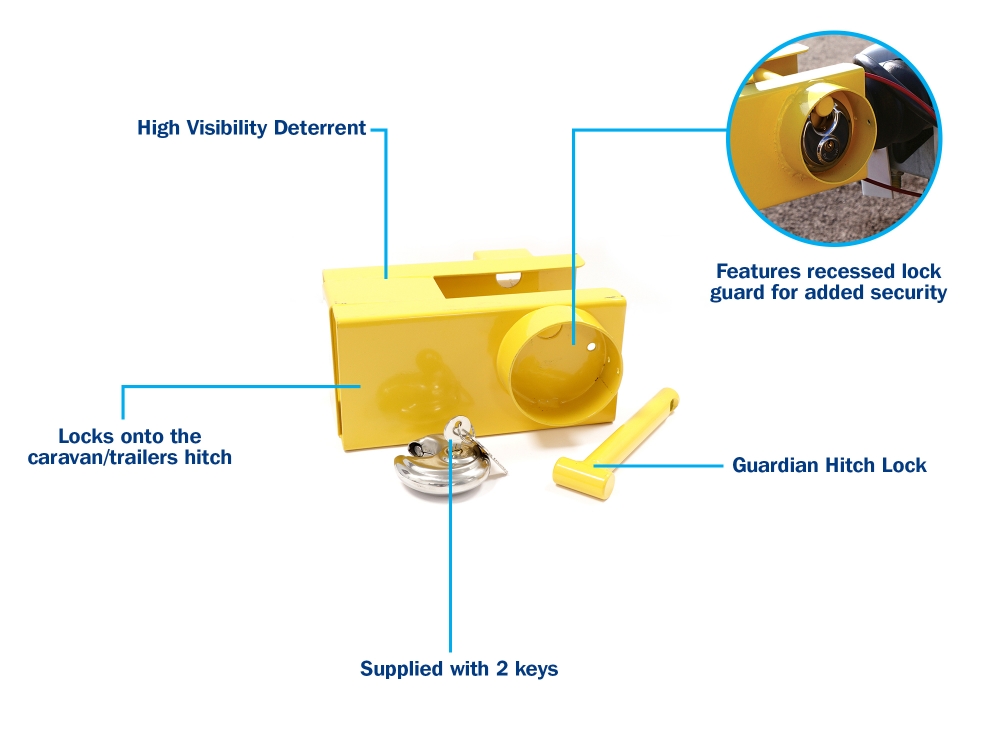Guardian Hitch Lock - Streetwize Accessories